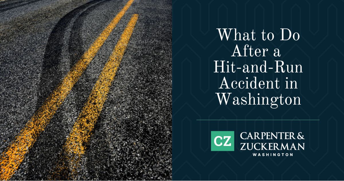 What to Do After a Hit-and-Run Accident in Washington
